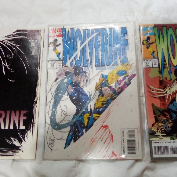 Marvel | Other | Marvel Wolverine Comic Collection Black Blue Yellow ...